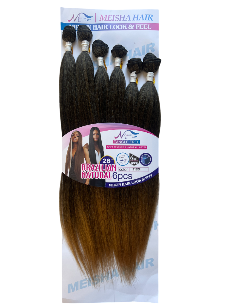 Meisha All In One Pack Bundles -Human Touch Hair Blend -26 Inch – Lex Plush