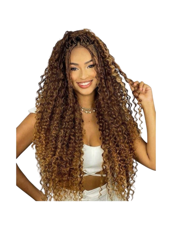 ACCAHH All In One Pack Bundles – Malaysian Curl-Human Touch Hair Blend ...